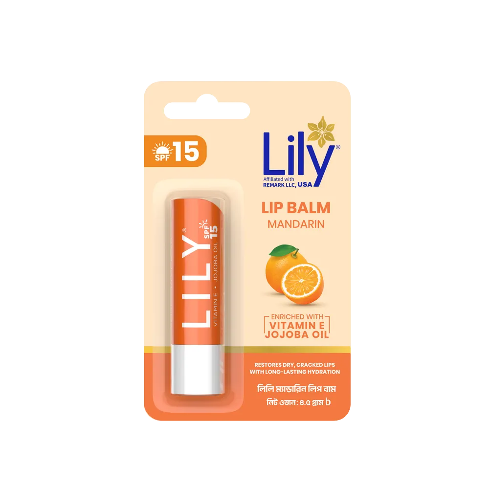 Lily Mandarin Lip Balm 4.5g - Herlan