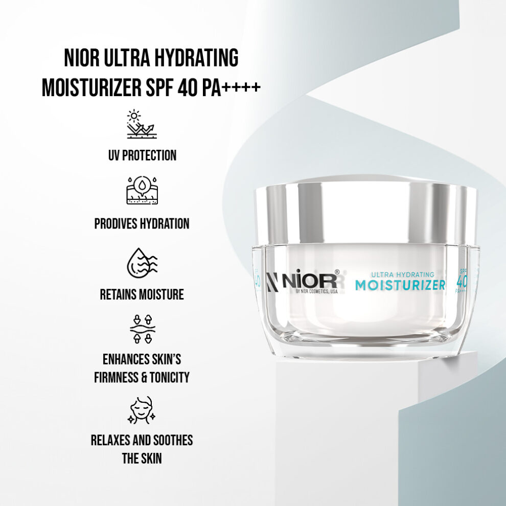 Nior Ultra Hydrating Moisturizer SPF 40 PA++++ | 50ml