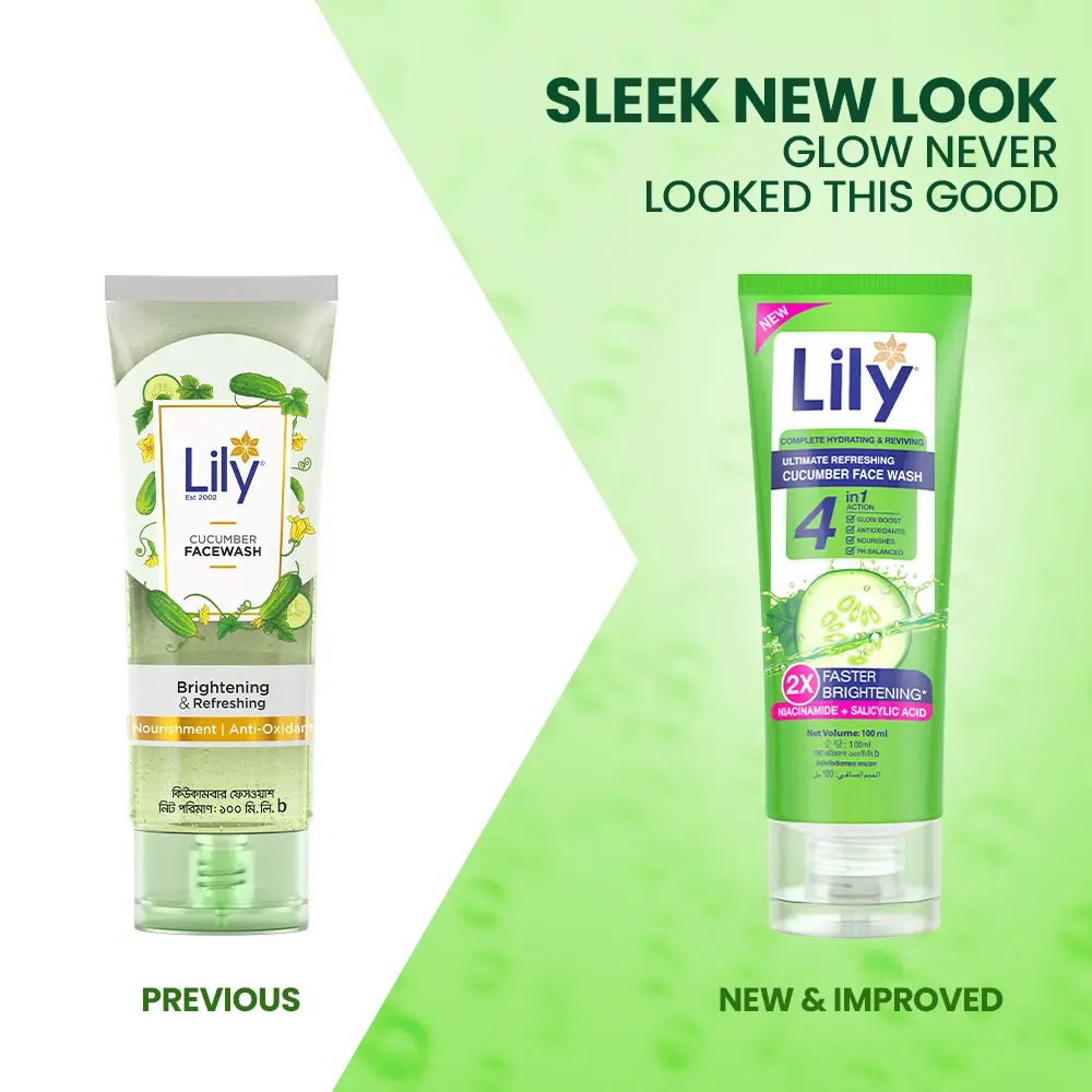 Lily Cucumber Facewash 100ml - Herlan
