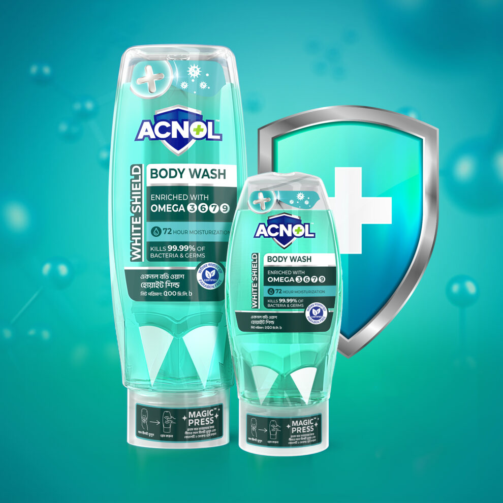 Acnol Body Wash - White Shield 500 ml - Herlan