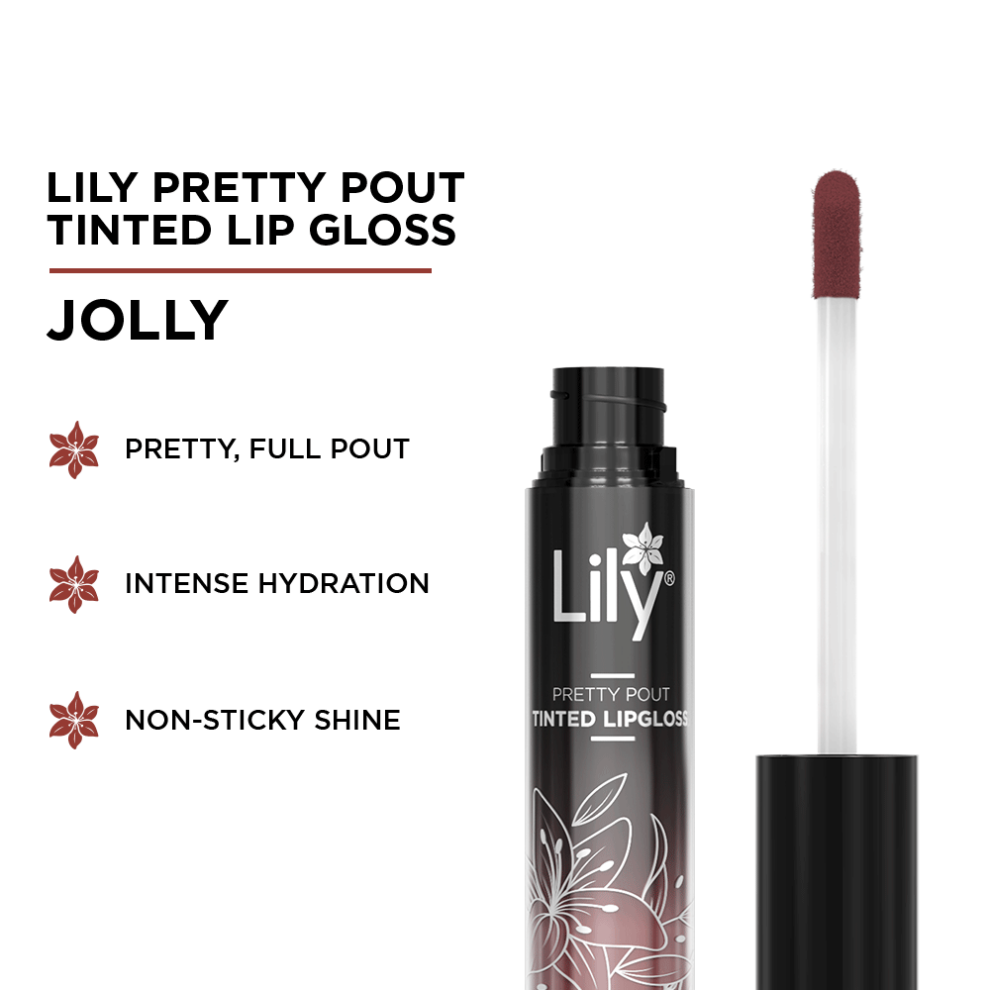 Lily Pretty Pout Tinted Lip Gloss- Jolly - Herlan