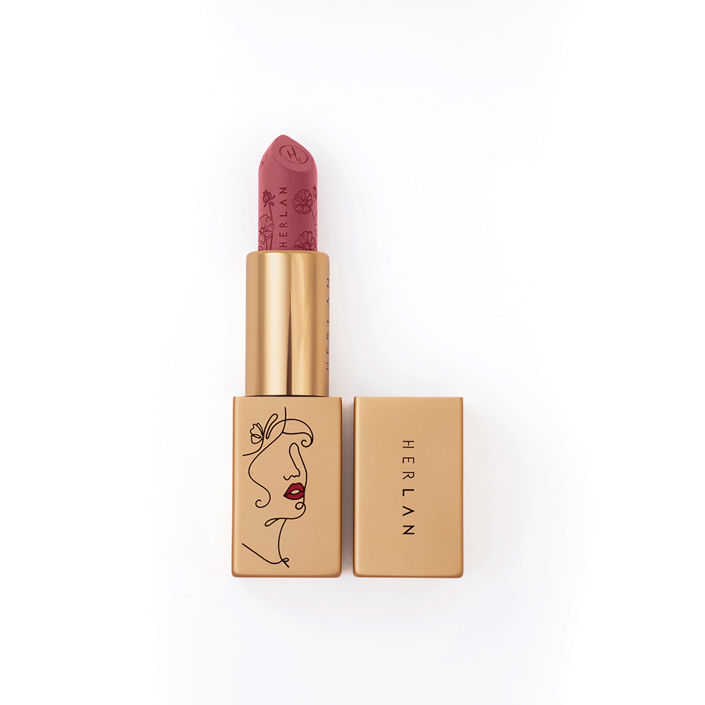 Herlan Cushion Matte Lipstick Cinnamon Charm - Herlan