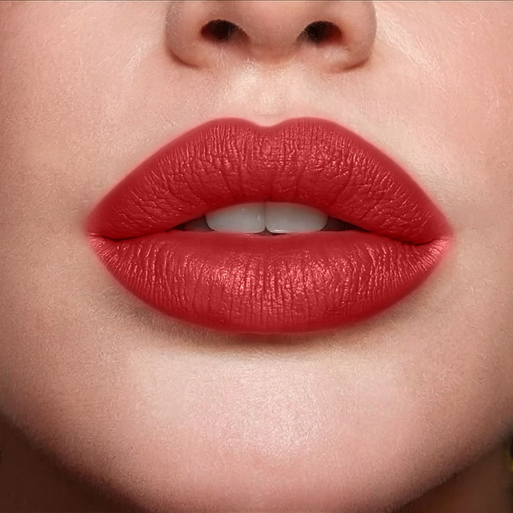 Herlan Cushion Matte Lipstick Scarlet Spice - Herlan