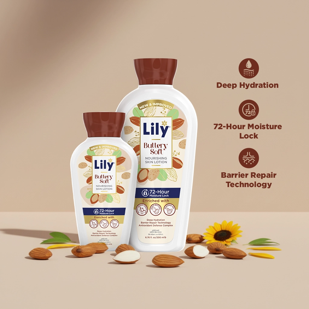 Lily Buttery Soft Nourishing Skin Lotion 200ml - Herlan
